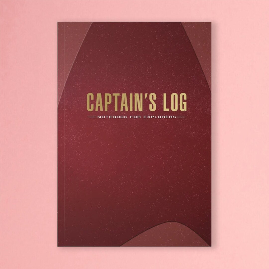 Ship Log, Notebook, Star Trek, Starship, Gameplay, Roleplaying - Etsy