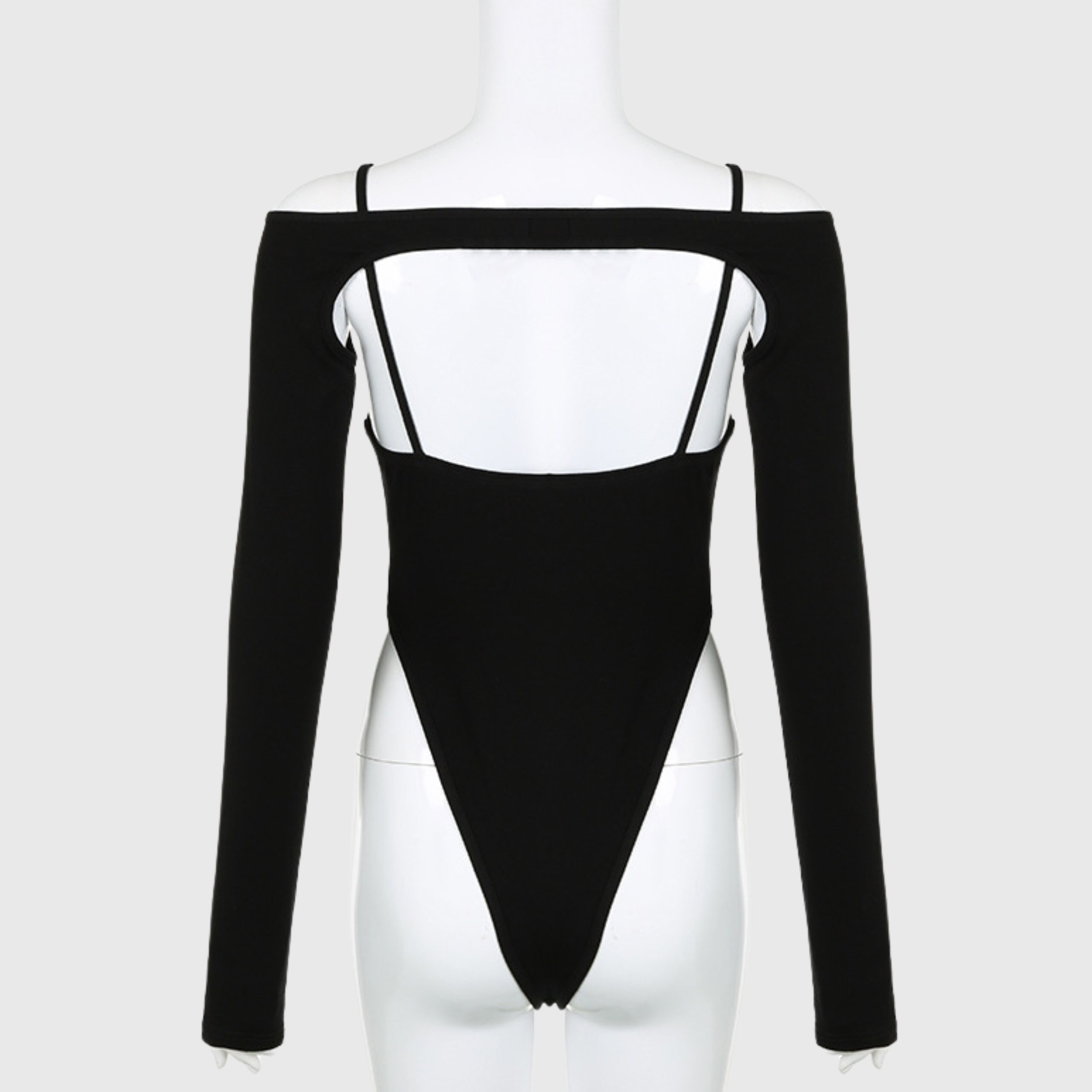 Black Gothic Mesh Cut Out Bodysuit,black Thong Bodysuits,rave Party ...