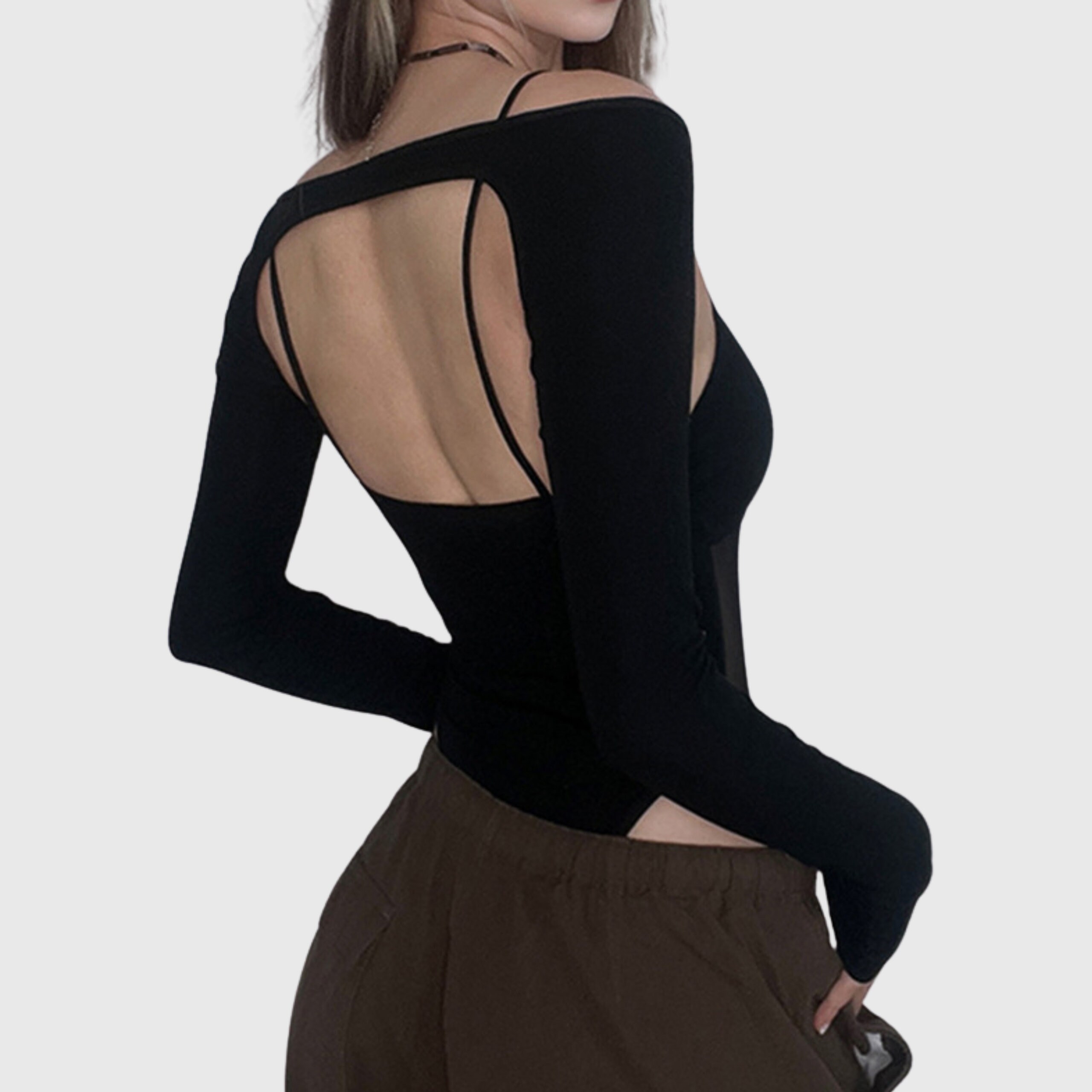 Black Gothic Mesh Cut Out Bodysuit,black Thong Bodysuits,rave Party ...