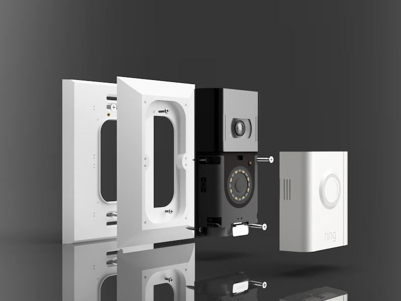 Ring Battery Doorbell PRO/PLUS Adapter Plate Nutone and M&S Intercom ...