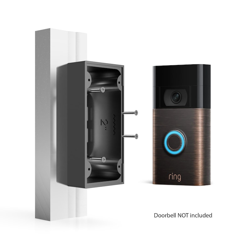 Brick Molding Mount for Ring Battery Doorbell (2024, 5F97F2) — 2 ...