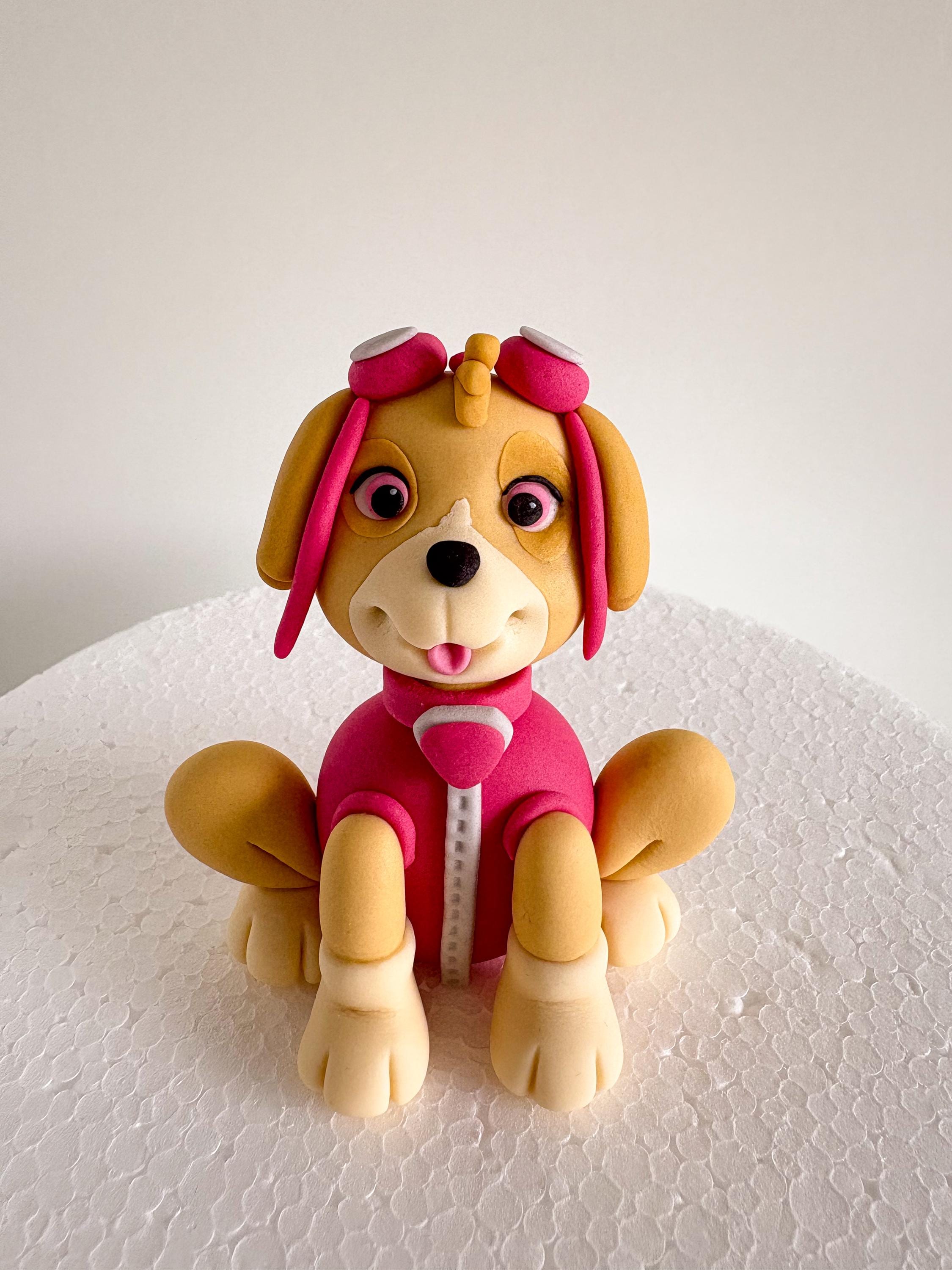 Paw Cake Topper Figures - Toppers Mighty Pups Super Paws - Etsy