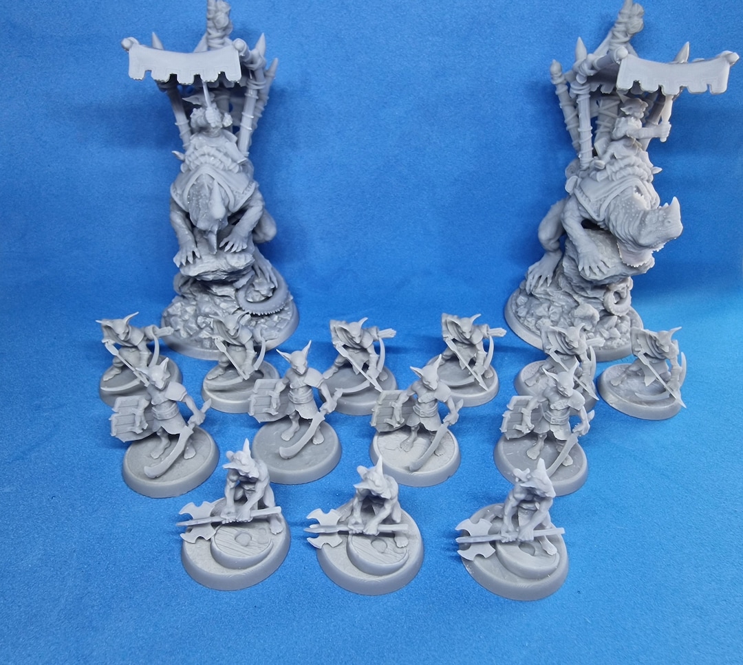 Goblin Ambush - Dnd Miniature - Stlflix -RPG Fantasy - Goblin Invasion ...