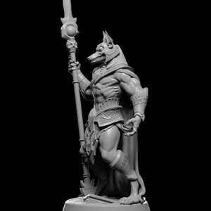 Jackal General Dnd Miniature RPG Fantasy Desert Campaign Monster ...