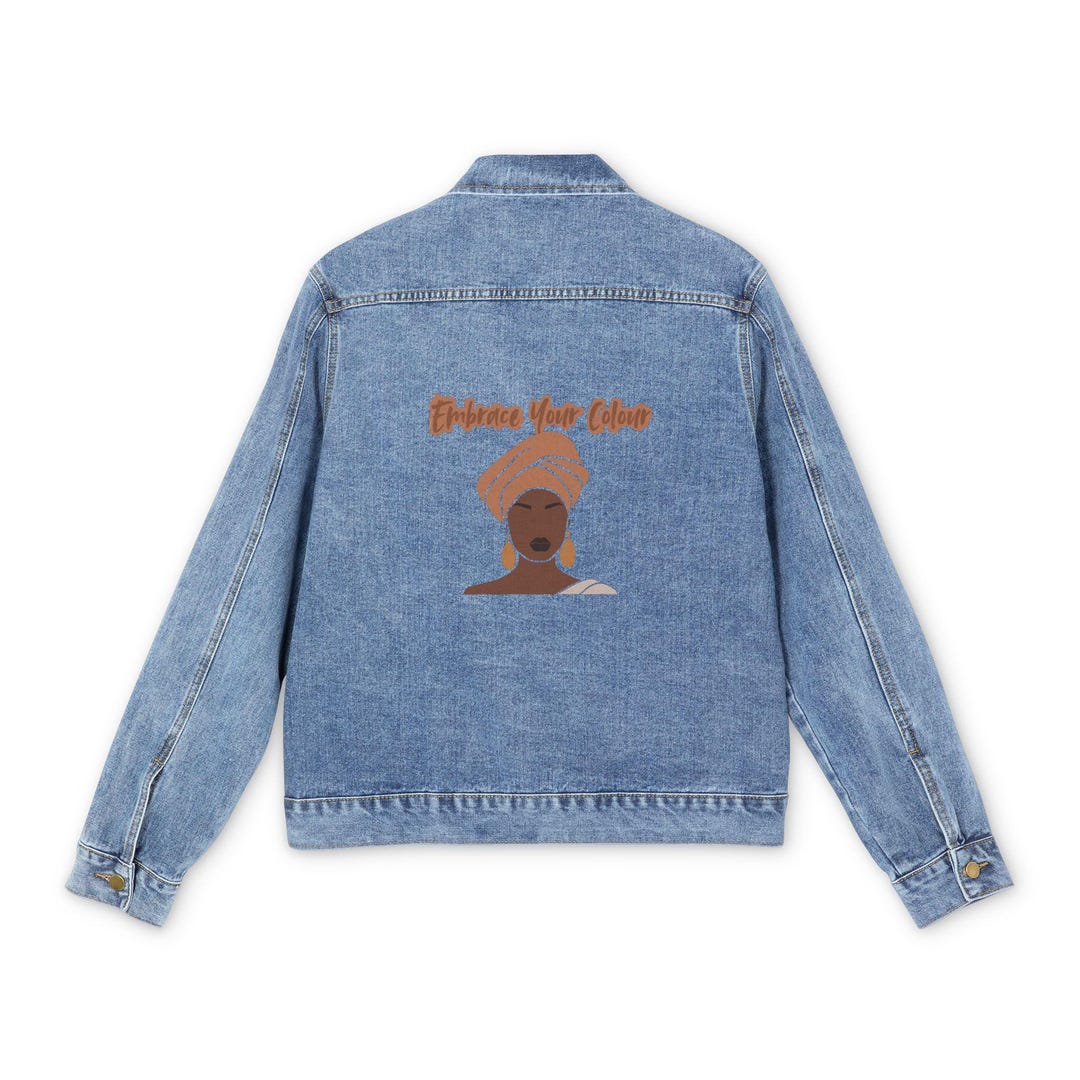 Denim Jacket, Black Woman Image, Embrace Your Colour, Outerwear ...
