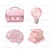 20 Girly Tech Icons Design Elements Vtg Computer Programmer Bundle Web ...
