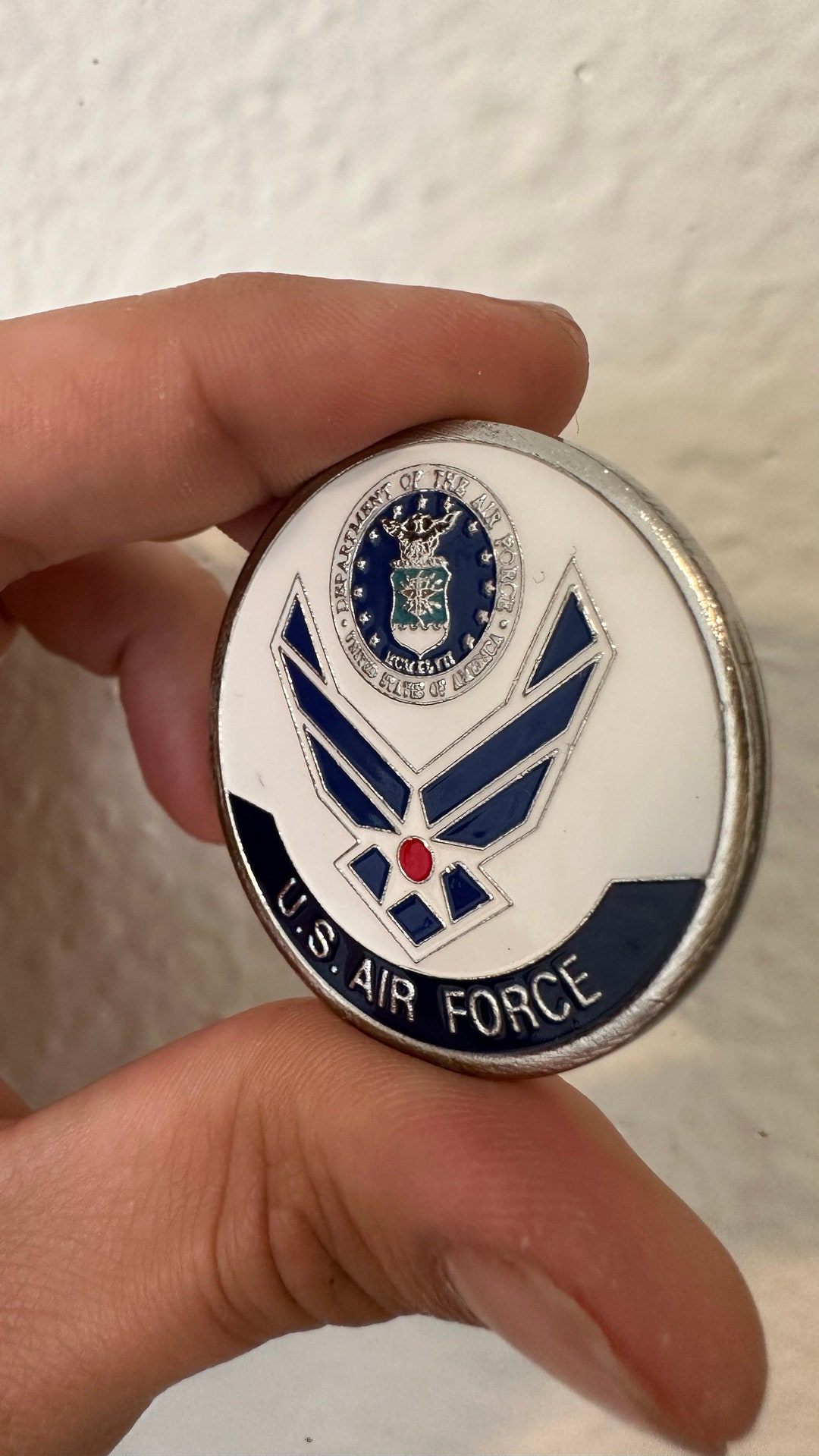 Air Force Memory Coin - Etsy