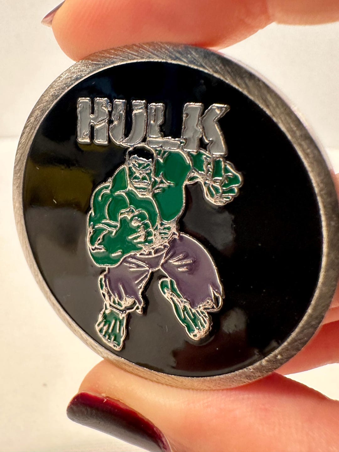 Hulk Collectible Coin - Marvel's Green Goliath Icon Design - Etsy