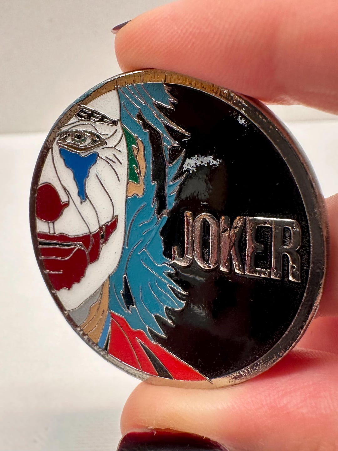 Joker "put on a Happy Face" Coin - Unique Villain Collectible - Etsy