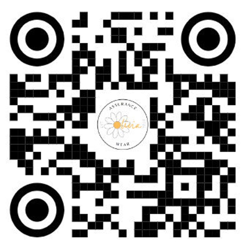Heat Transfer Iron on Safety QR Code - Etsy