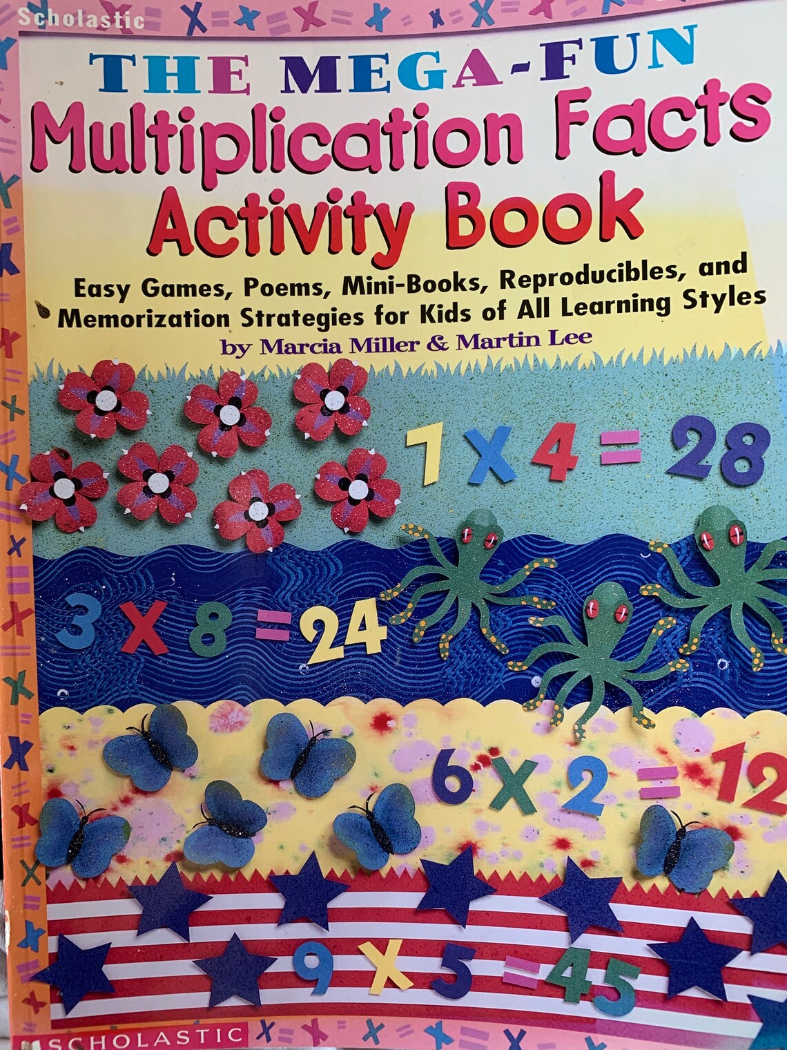 The Mega Fun Multiplication Facts Activity Book - Etsy