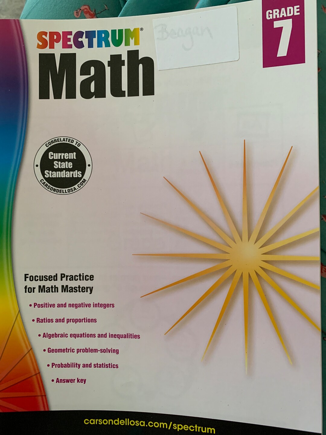 Spectrum Math - Etsy