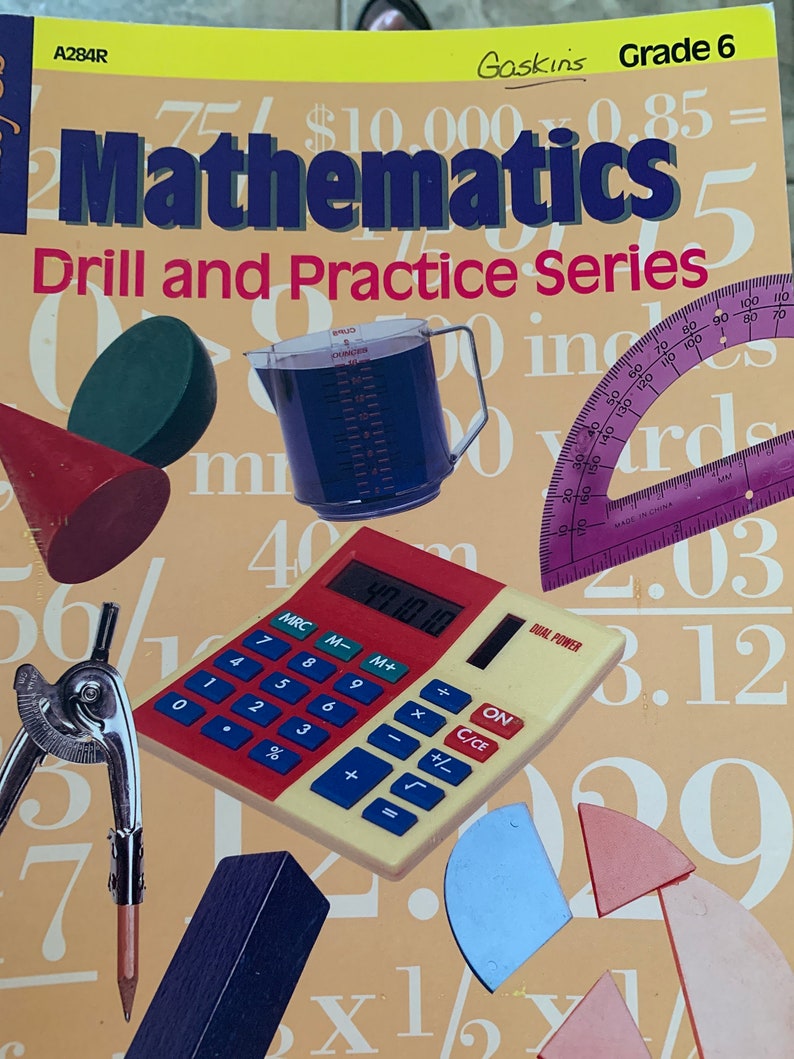 Mathematics Drill and Practice Sheets - Etsy