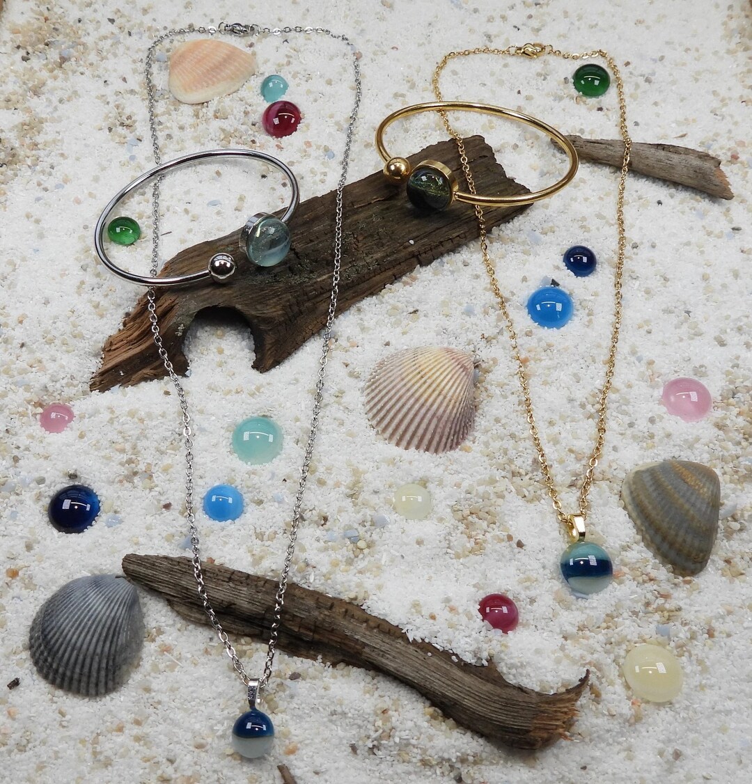Custom, Handcrafted Glass-stone Jewelry - Etsy