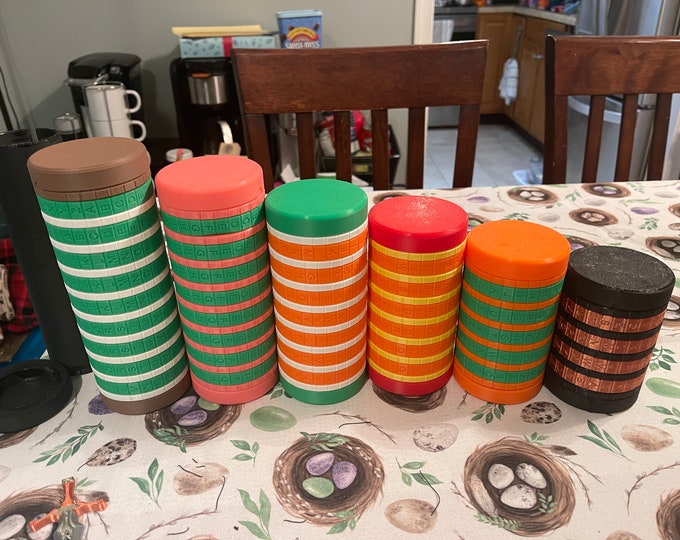 One of a Kind Cryptex Cylinder Puzzle Box / 3D Printed - Etsy