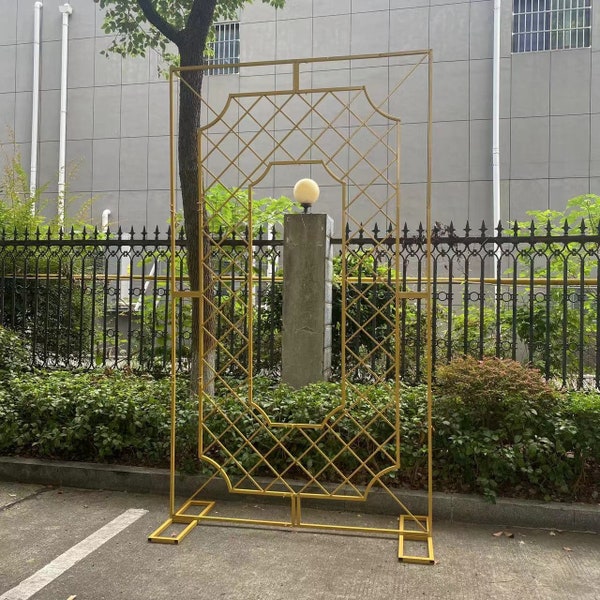 Gold Shiny Metal Arch - Etsy