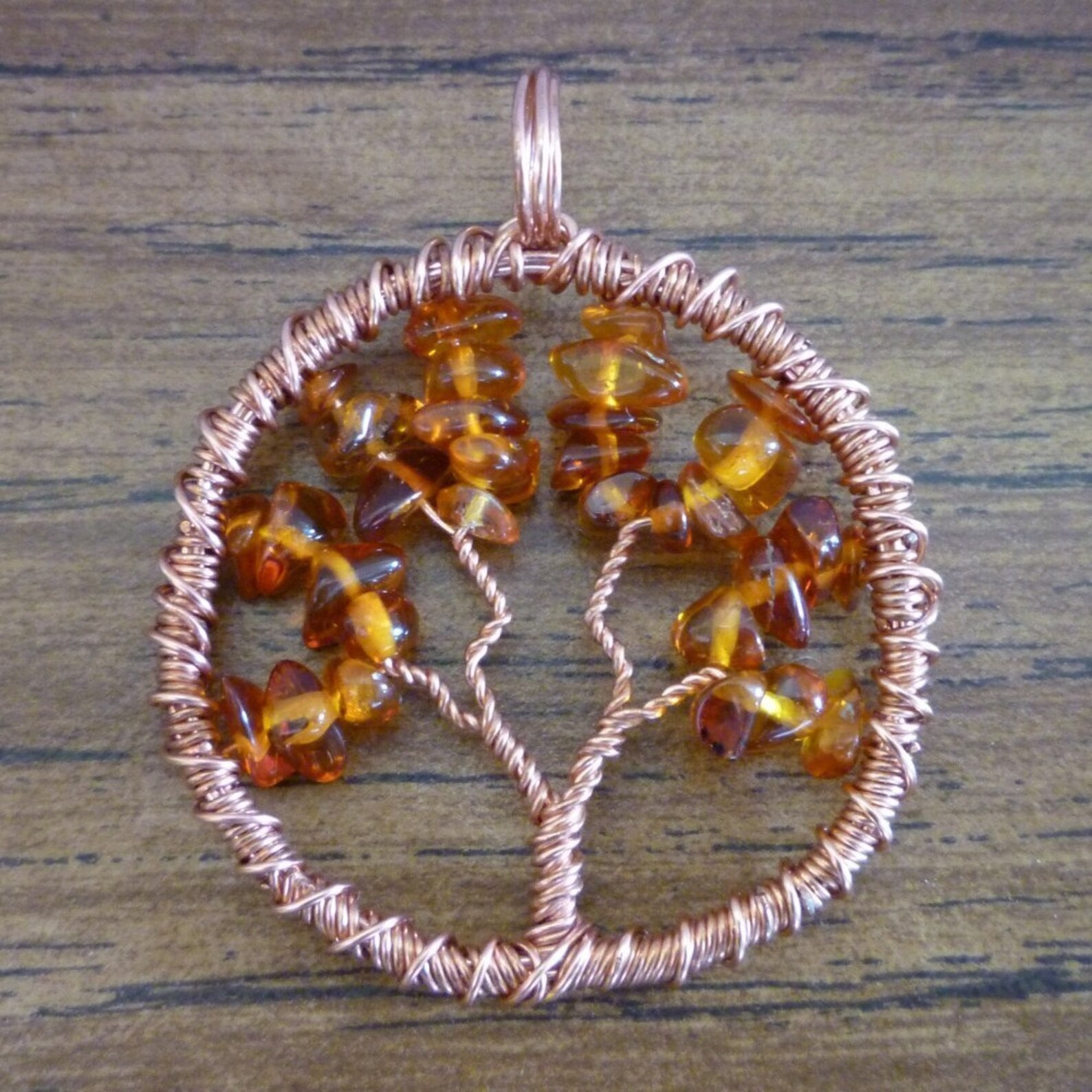 Amber Pendant Tree of Life Magical Energy Unique High - Etsy