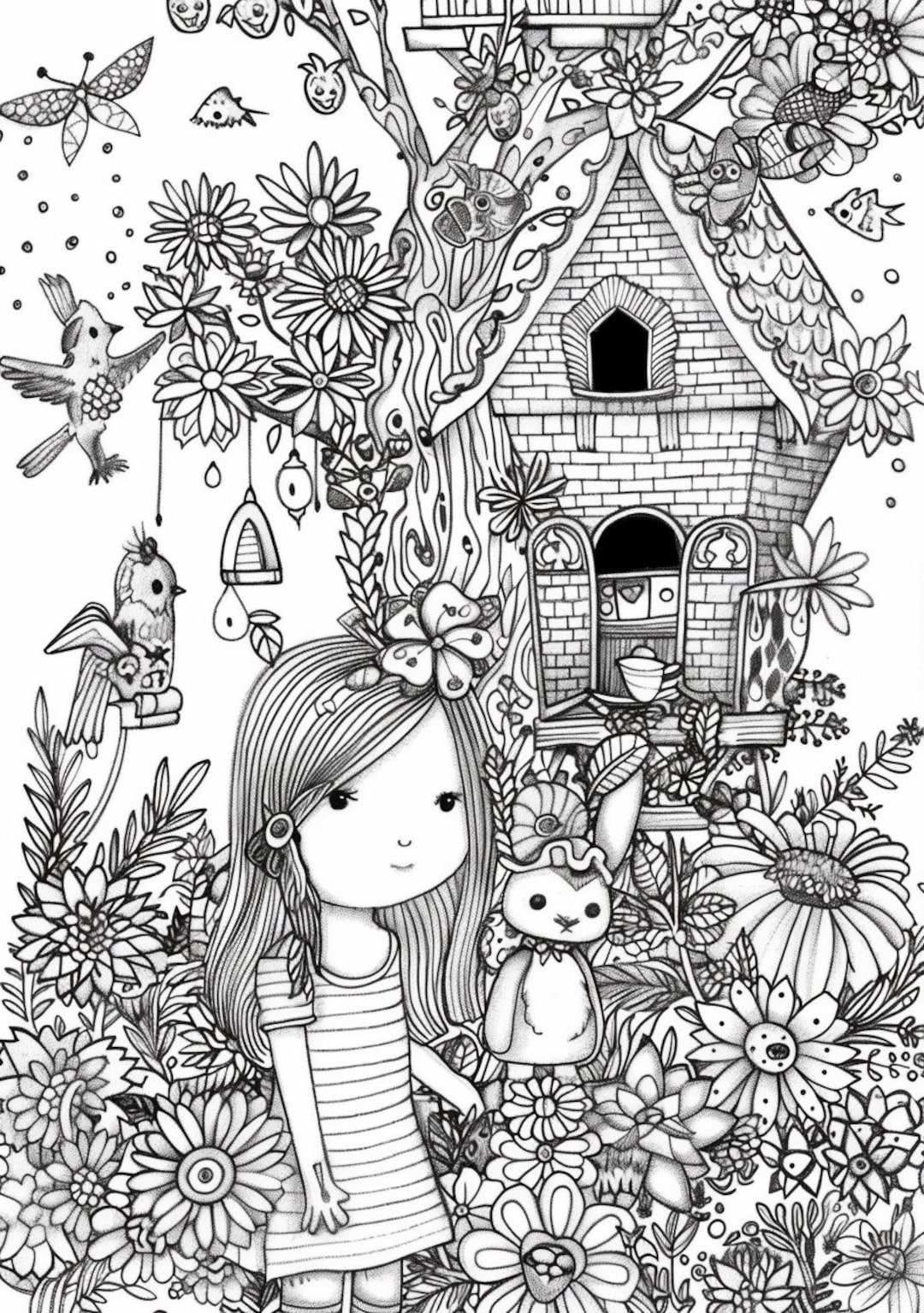 Coloring Book Variety Style for Relaxation and Mediation. 16 Images - Etsy