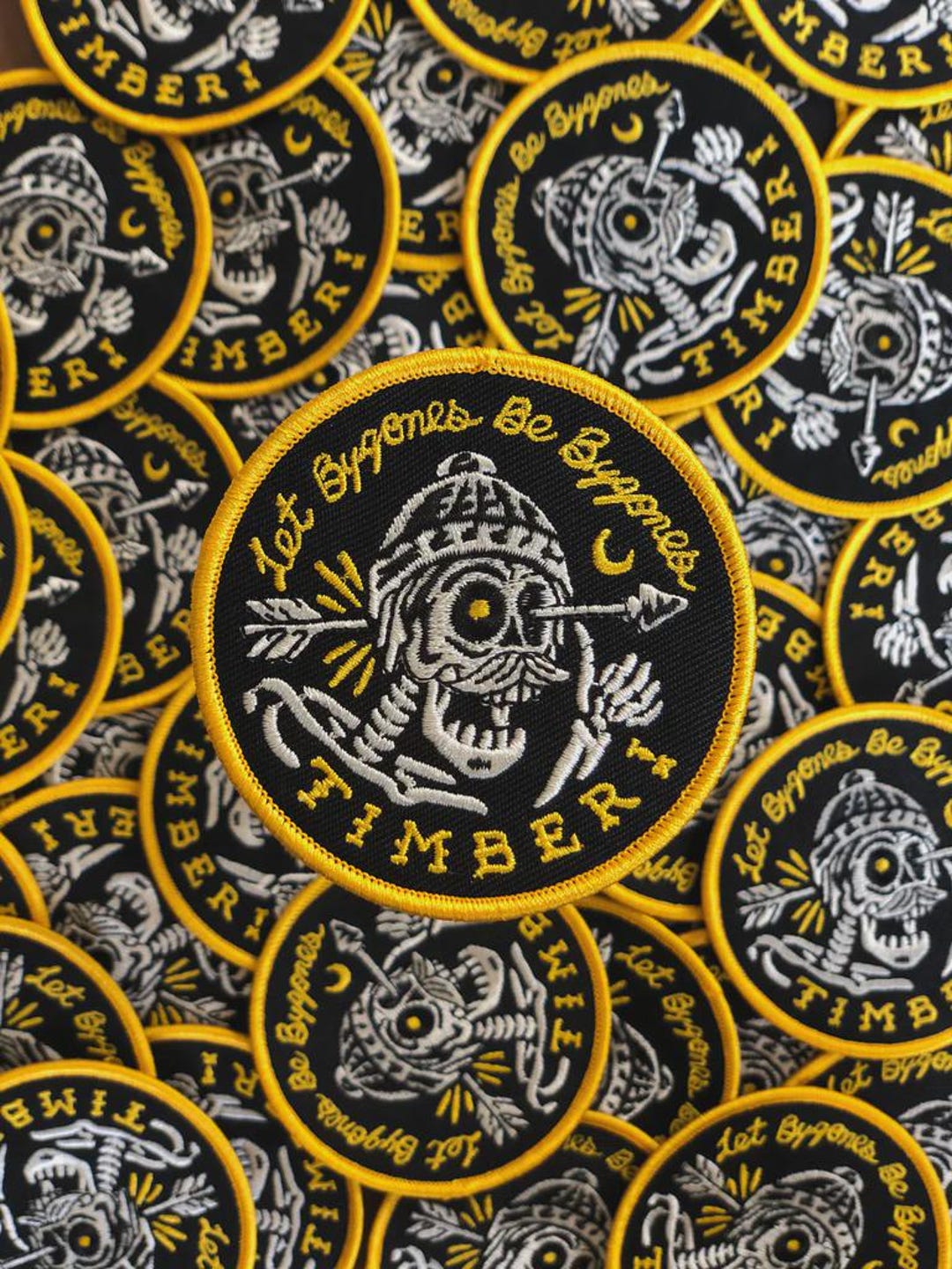 Chad Eaton-timber!- "bygone" Iron-on Patch - Etsy