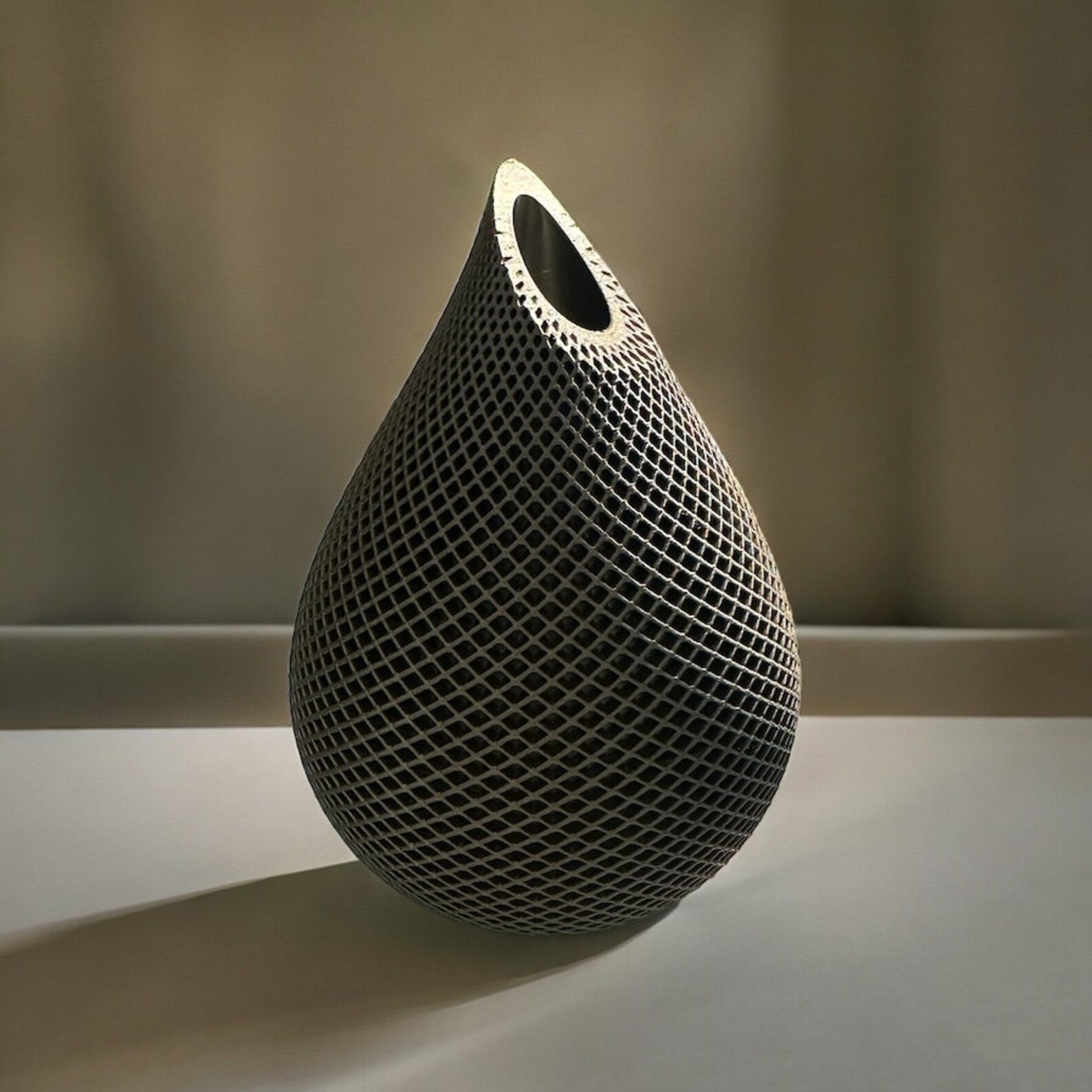 Modern Water Drop Shape Vase - Etsy