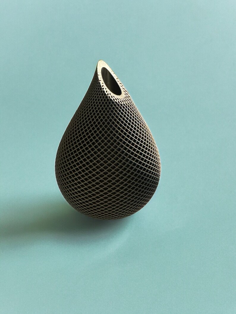 Modern Water Drop Shape Vase - Etsy