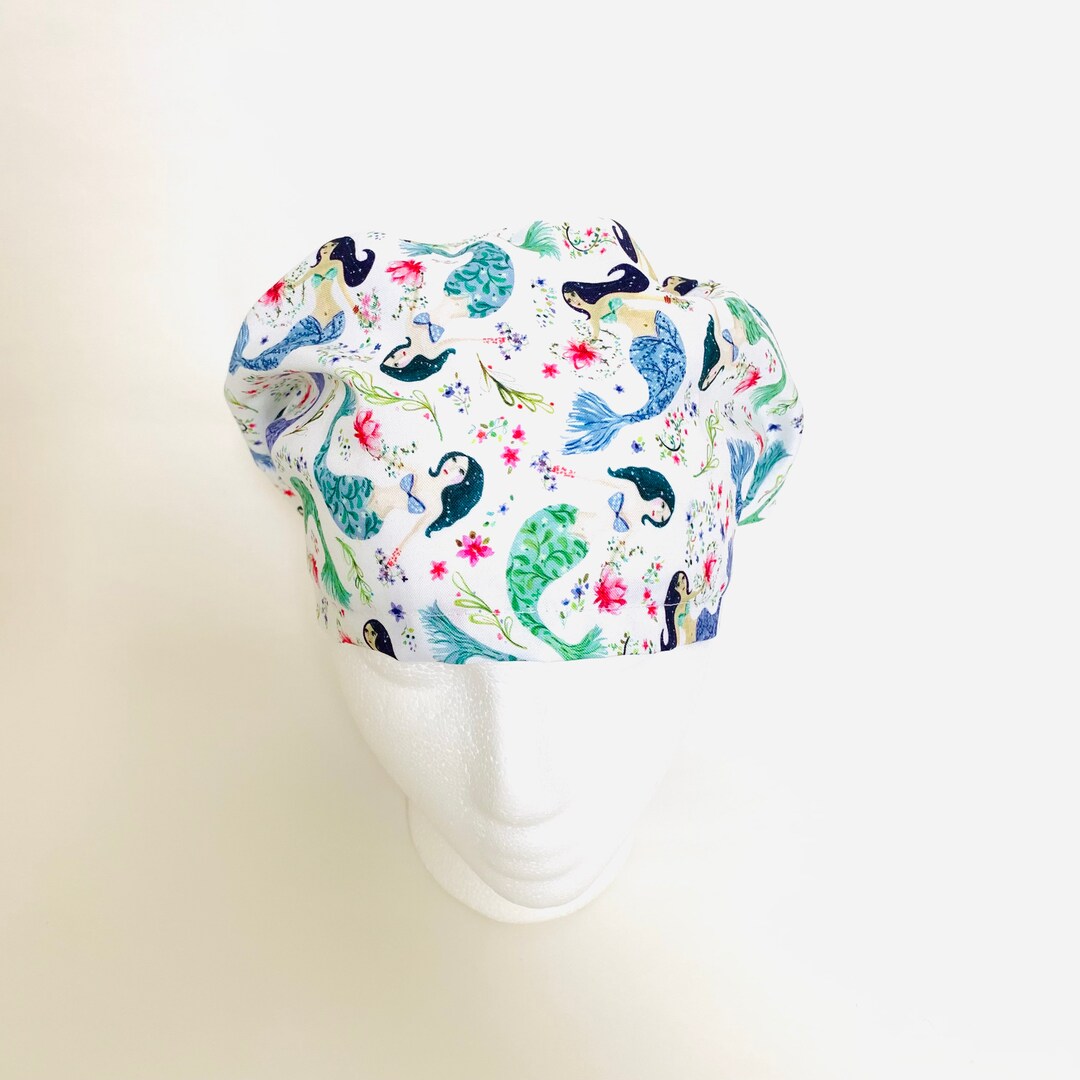 Euro Style Mermaid Scrub Cap - Etsy