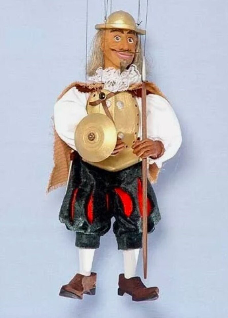 Marionette Don Quijote - Handgefertigte Originalpuppe - Etsy