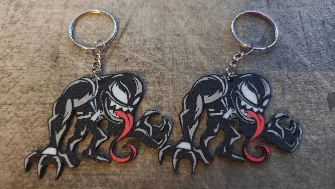 Keychain Venom - Etsy