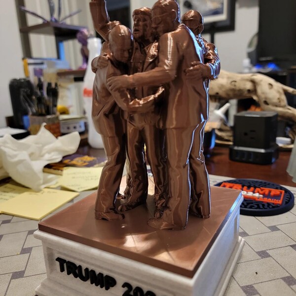 Trump Fight Statue - Etsy