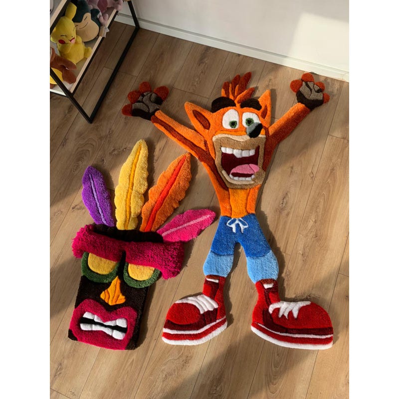 Crash Bandicoot Mask - Etsy