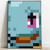 Sigma Pixel Art Poster - Retro Game Room - Mega Man X Print - Classic 8 ...