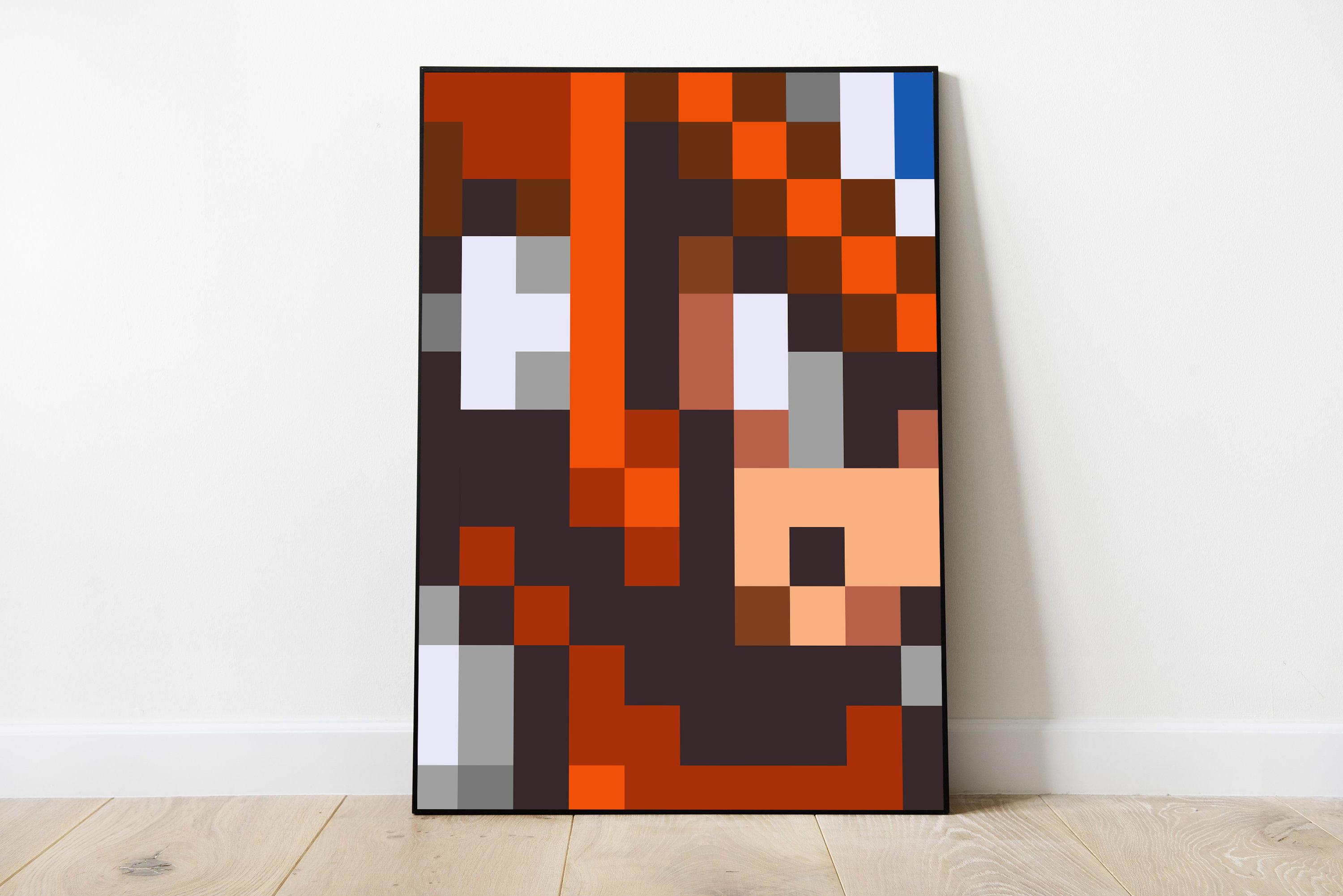 Set of 3 Mega Man Pixel Art Posters Mega Man Poster Zero Poster Sigma Poster Retro Pixel Poster ...