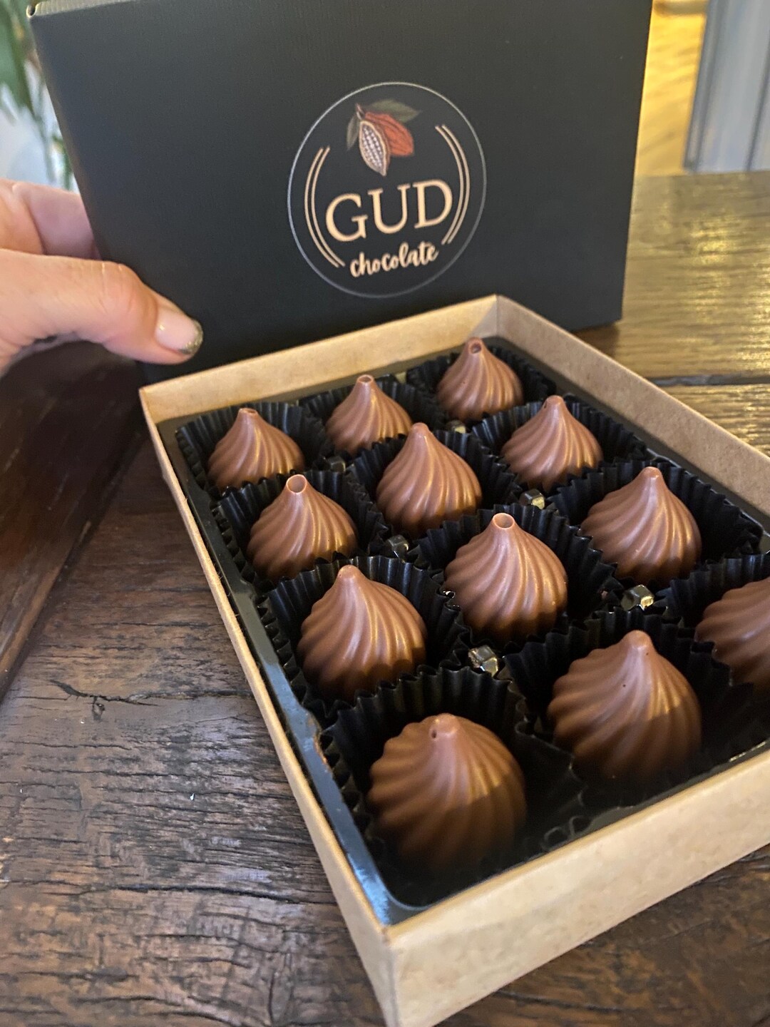 Hazelnut Chocolate Box of Chocolate Hazelnut Chocolate Gift Chocolate ...