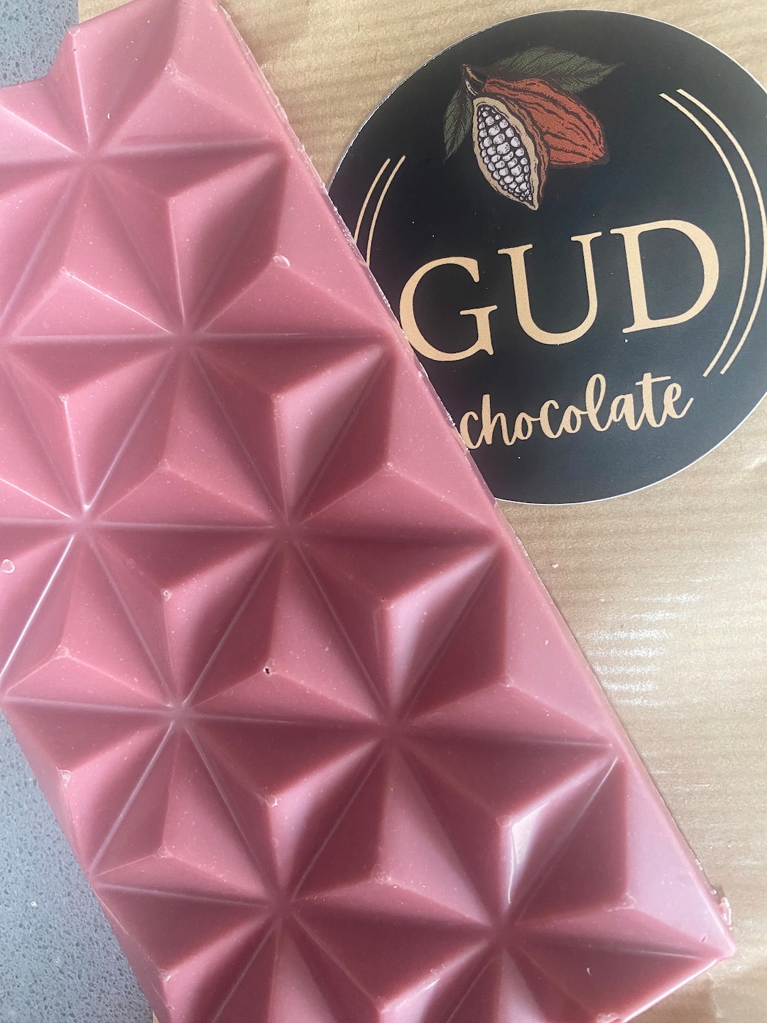 Ruby Artisan Chocolate Bar Ruby Chocolate Gift for Chocolate Lover ...