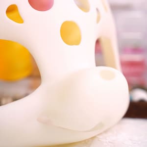 Cute Short Snout Head Base, Furry Fursuit, PLA 3D Print (kemono Series ...