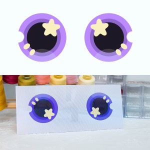 Eye Mash for Furry Fursuit - Customized Order Waterproof, See-through ...