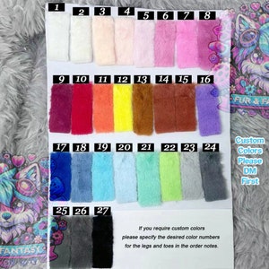 Digi Style Fursuit Legs - Height Increasing and Realistic Animal Leg ...