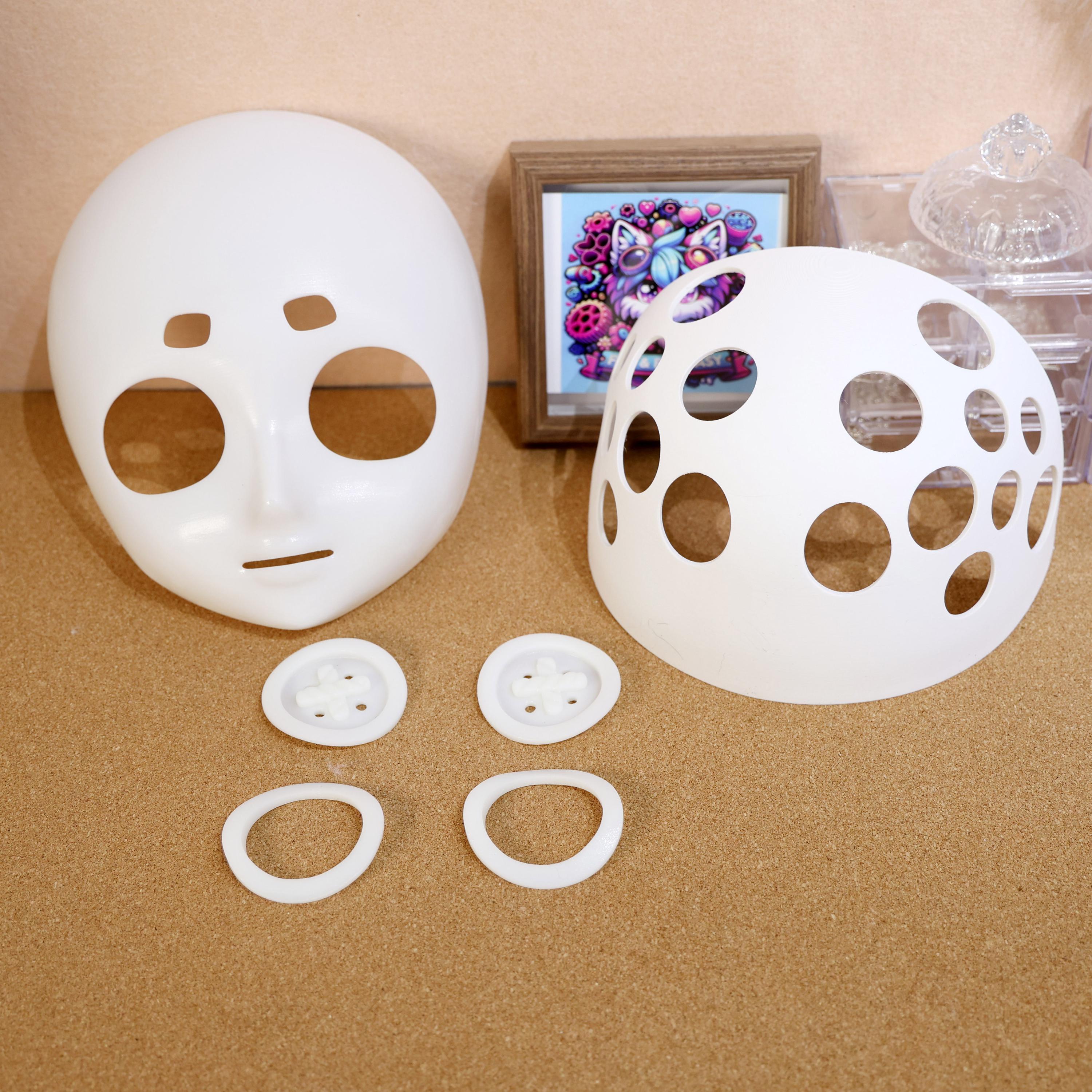Identity V 3D Printed Cosplay Survivor Skull Mask - Furry Pursuit Head ...