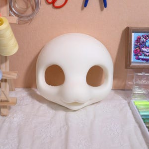 Soft Snoot Base Lightweight Furry Head Base for Fursuit Cosplay Puppy ...