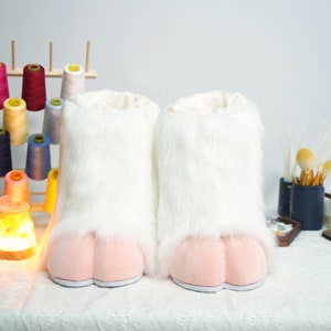 Foot Shell Sheep Feetpaws Hooves Fursuit Feet Furry Paw Shoes Slipper ...