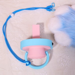 Furry Fandom Pacifier Cooling Fan Turbo Vent for Fursuits Cosplay Accessories Lightweight ...