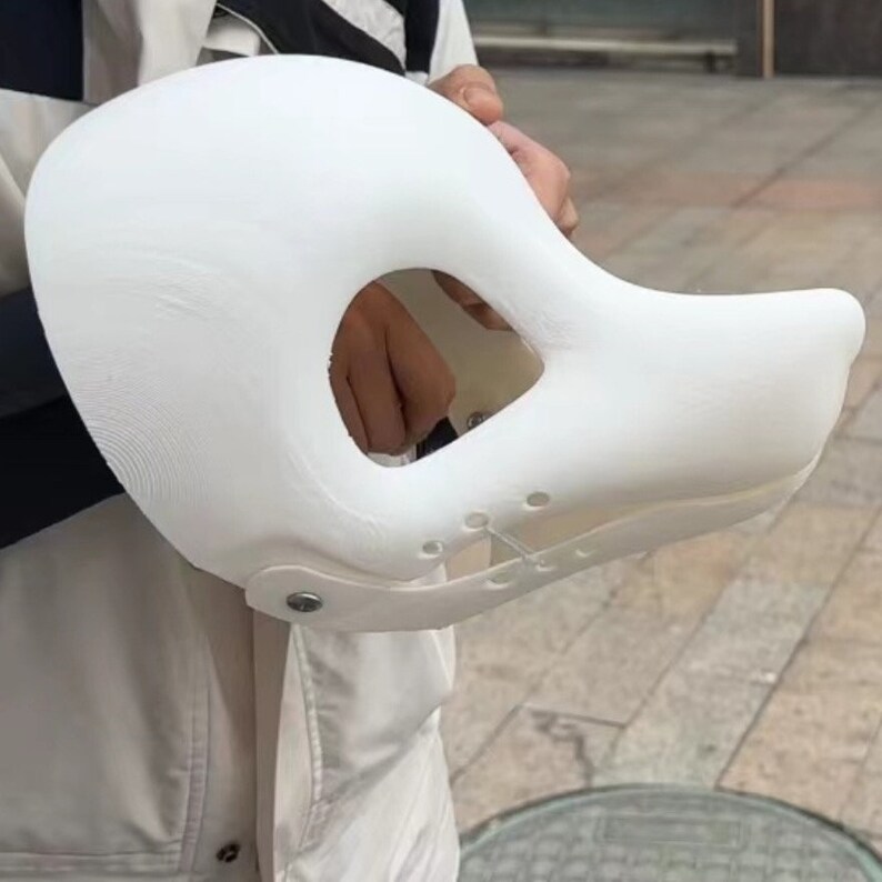 Furry Fursuit Moving Jaw Head Base 3D Print Round Eyes Kemono Cosplay ...