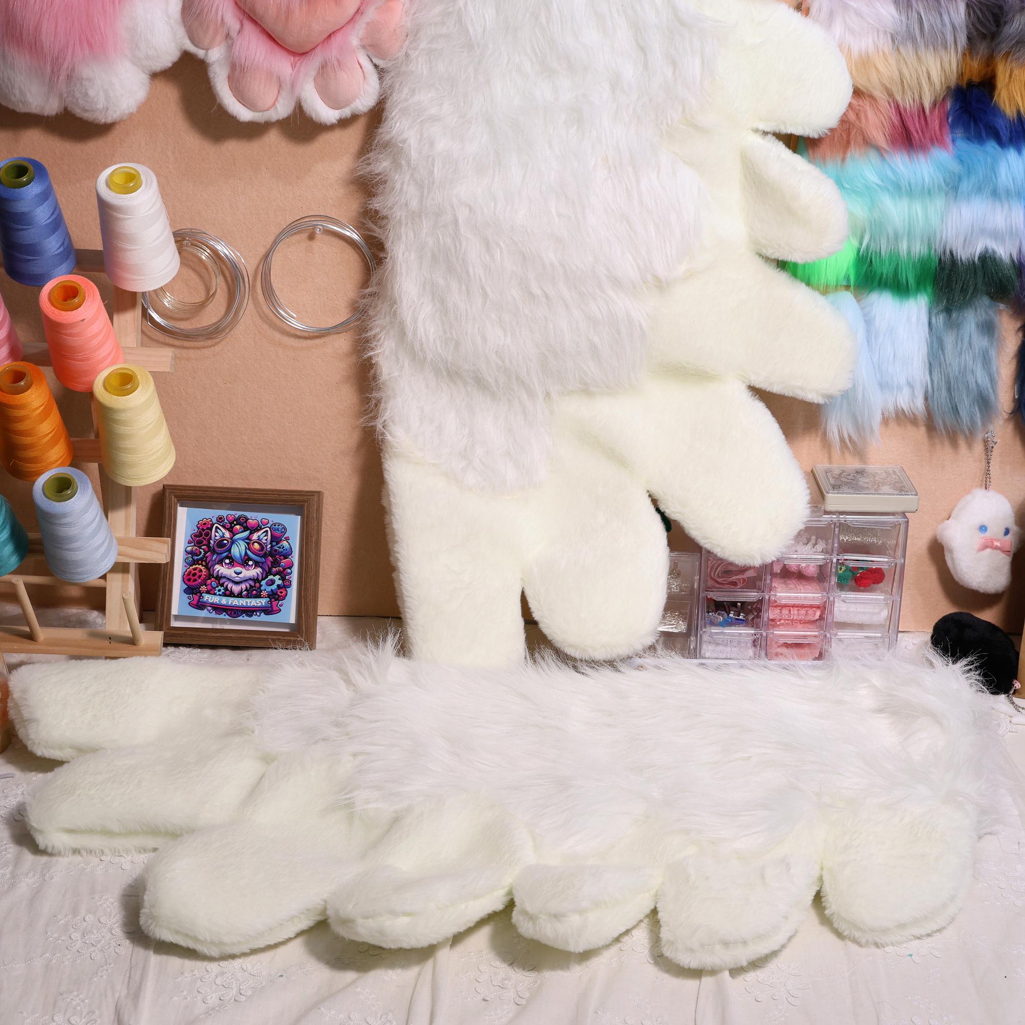 Furry Fursuit Wings Claw Gloves Wing Shaped Accessory, Fantasy Cosplay ...