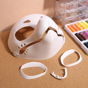 Furry Fursuit Moving Jaw Pointed Eye Head Base (kemono Series) 3D PLA ...