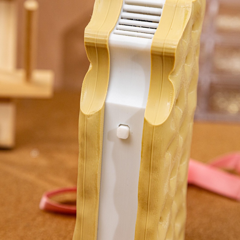 Biscuit Cookie Furry Fursuit Cooler Fan Mini Handheld Rechargeable 3D ...