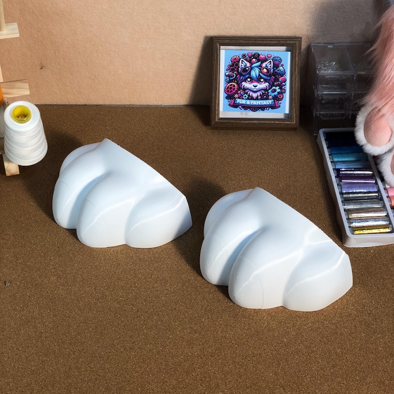 Fursuit Paw Shells for DIY Furry Costume Fursona Making – Universal Cat ...