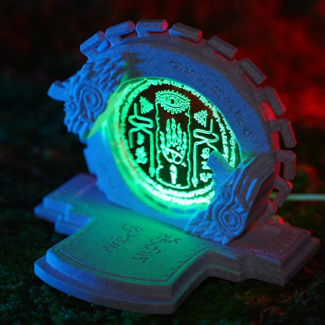 Zelda Zonai Shrine Portal Ouroboros Statue Lamb 3D Print Collectible ...