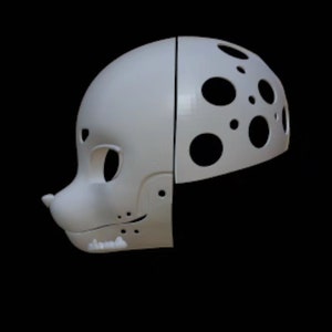 Furry Fursuit Moving Jaw Head Base kig Series Movable Jaw Kig 3D Print ...