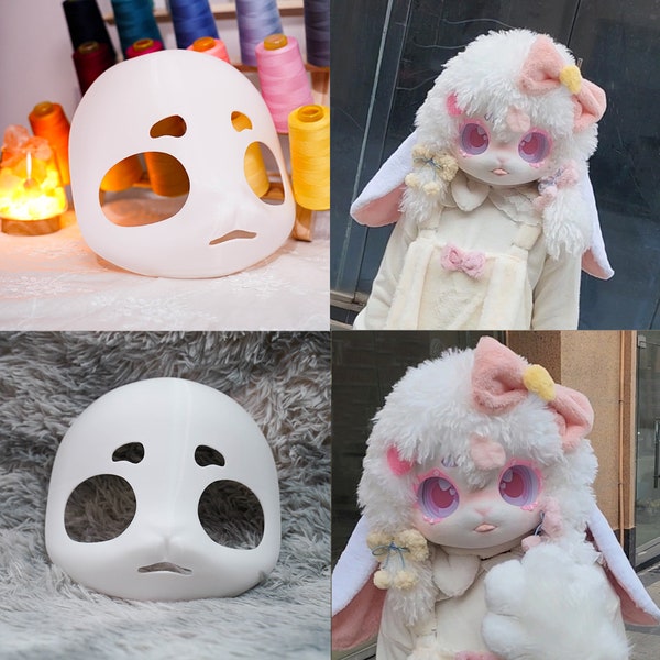 Fursuit Head Base Rabbit Kimono - Etsy