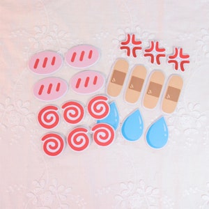 Fursuit Bubble Stickers Set of 2 Furry Fursuit Adorable, Accessories ...